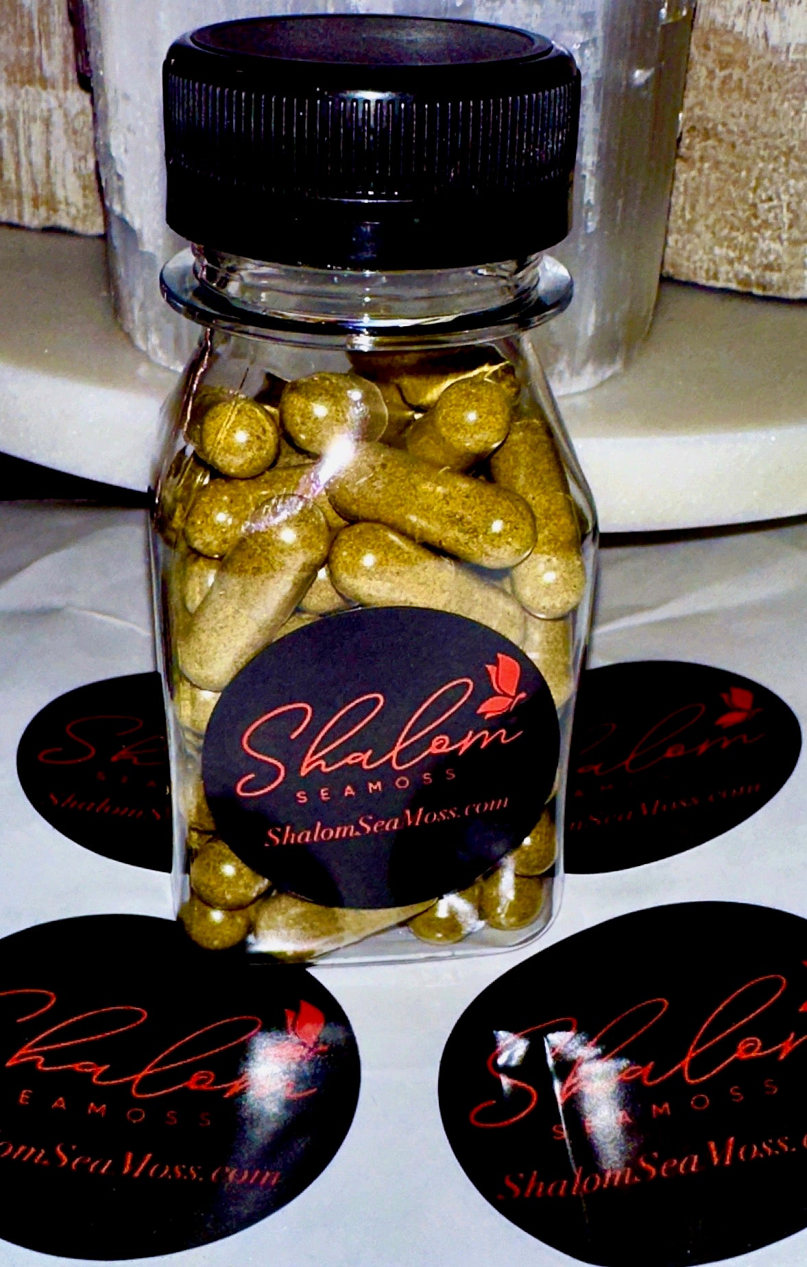 1 Pack Shalom Sea Moss: Beet Root, Ashwaghanda, Hawthorn Berry (60ct ...